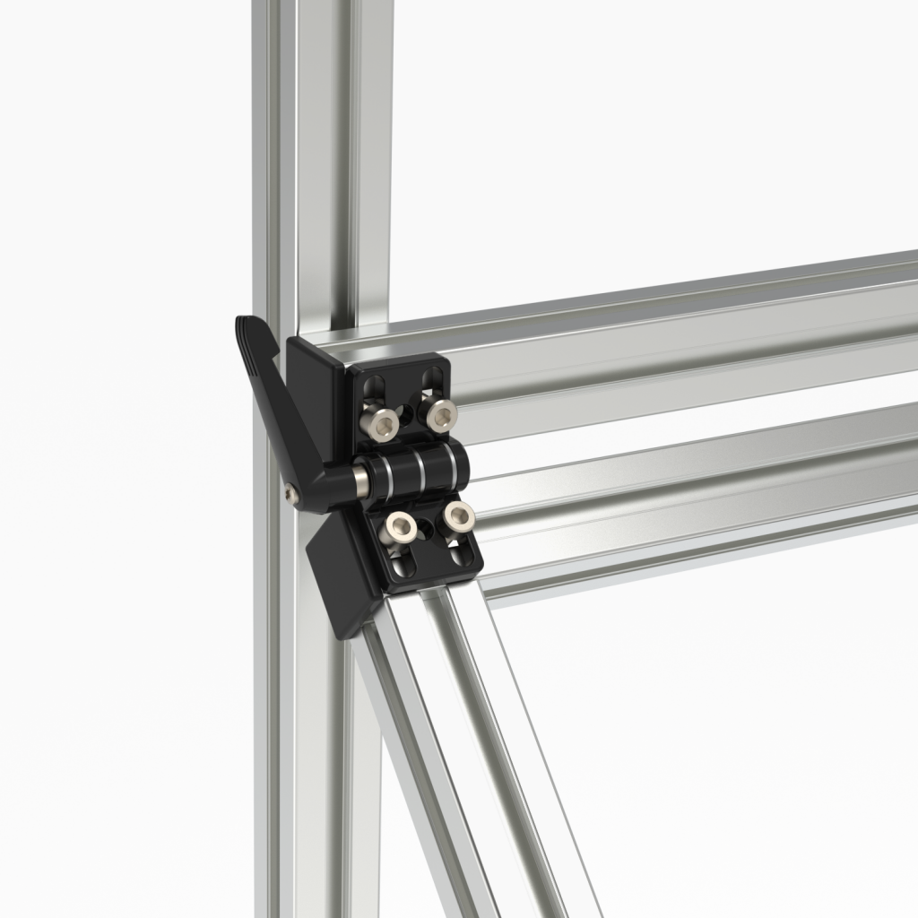 SlotPro 4 Series Slotted Hinge with Locking Lever