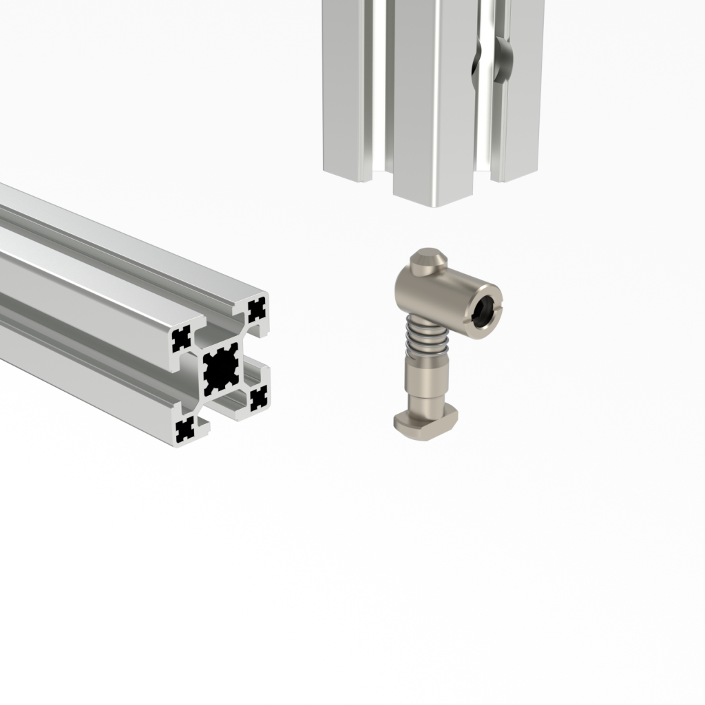 4 Series 90 Degree Mill Free Connector - SlotPro