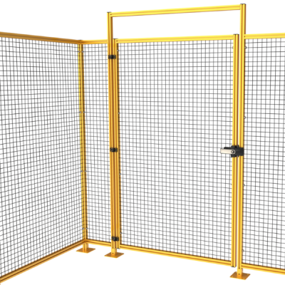 1Guard 40×40 Mesh Safety Gate - SlotPro