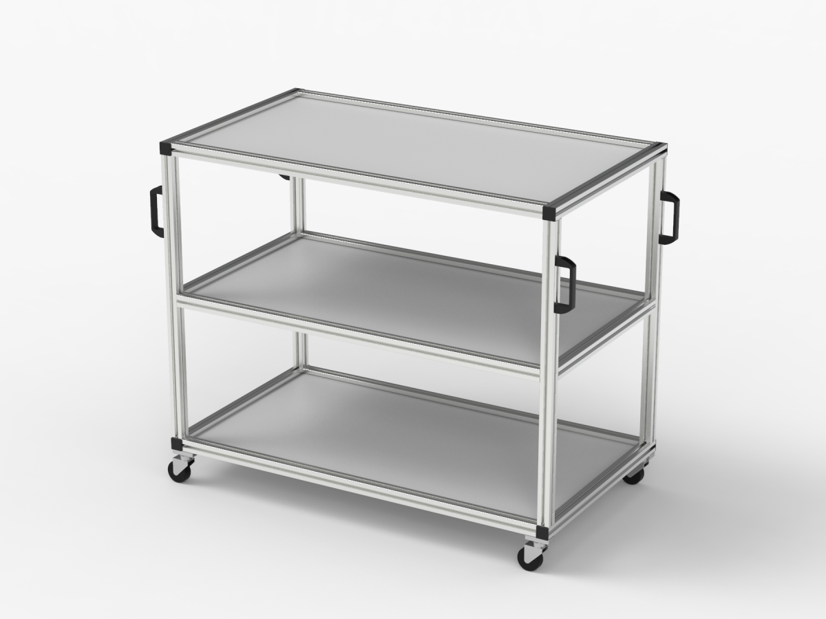 Industrial Push Cart - SlotPro