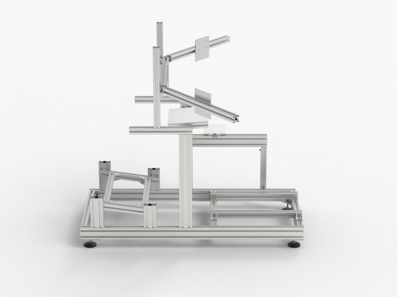 Triple Screen Sim Rig Set-Up - SlotPro